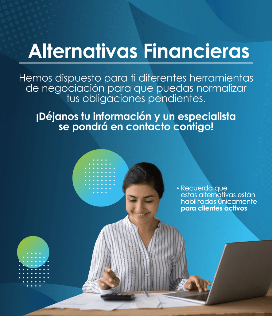 Alternativas Financieras | Credivalores